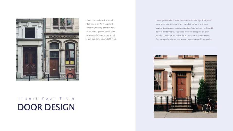 Door Design Ultimate Keynote Template|Construction