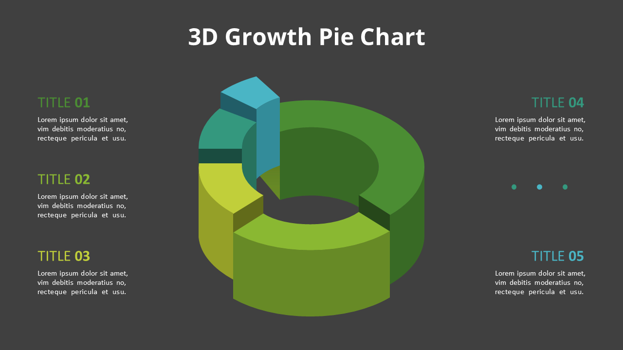 3D Donut Chart Animation Templates