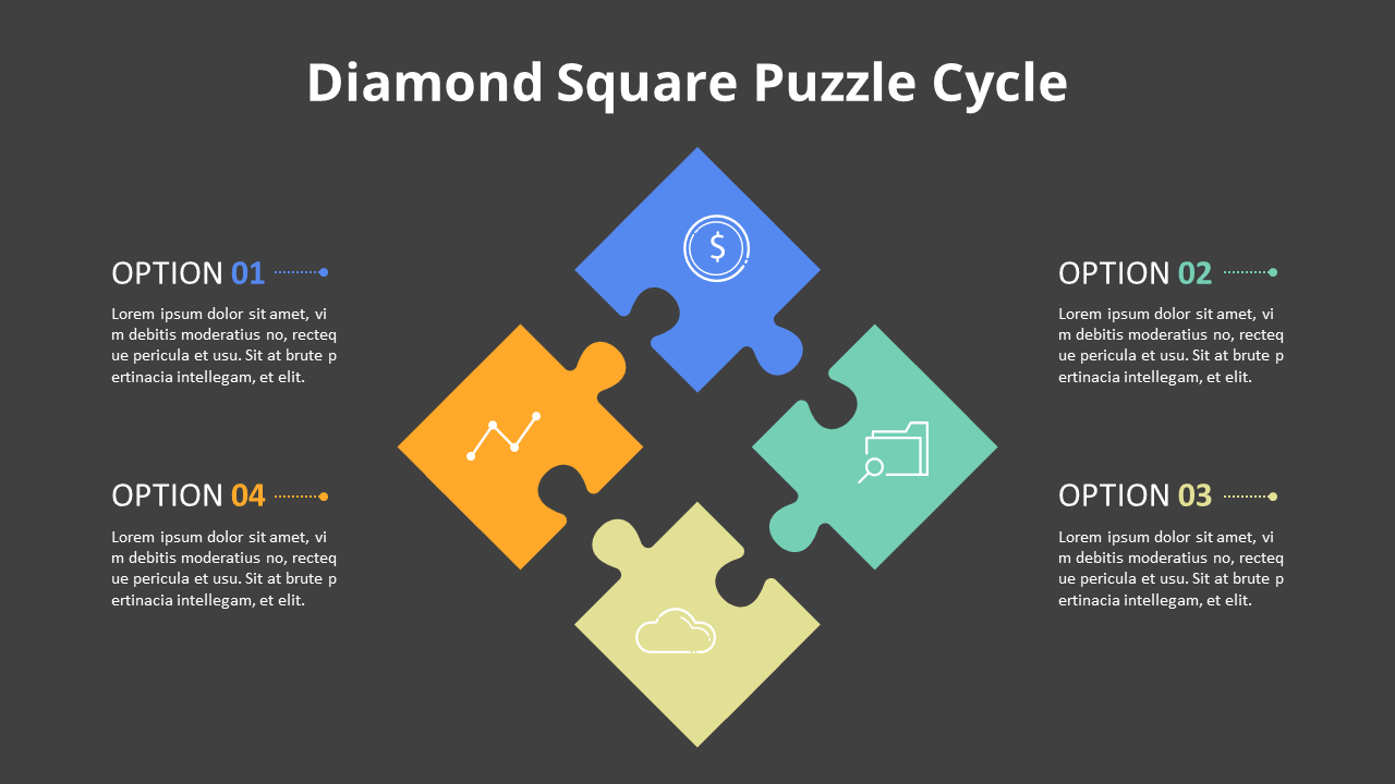 Animated Diagram - Jigsaw Puzzle Cycle Diagram