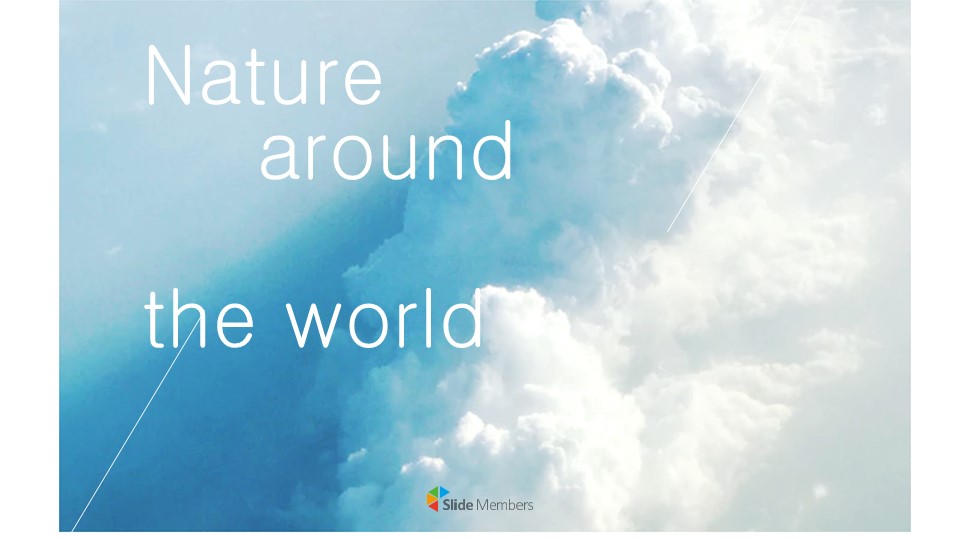 Nature around the world Google Slides Templates