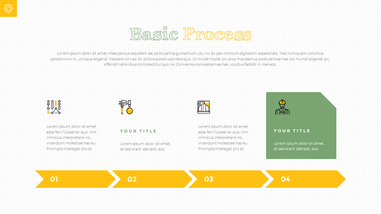 Architecture Blueprints PowerPoint Slides