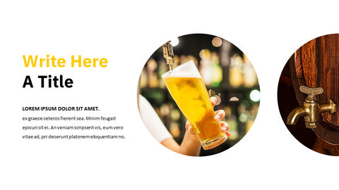 Beer Simple Slides Design