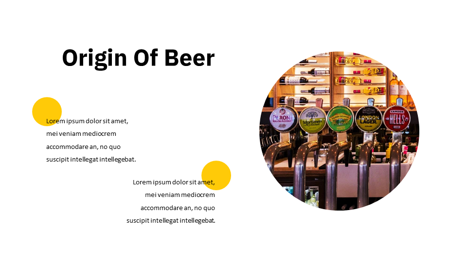 Beer Simple Slides Design