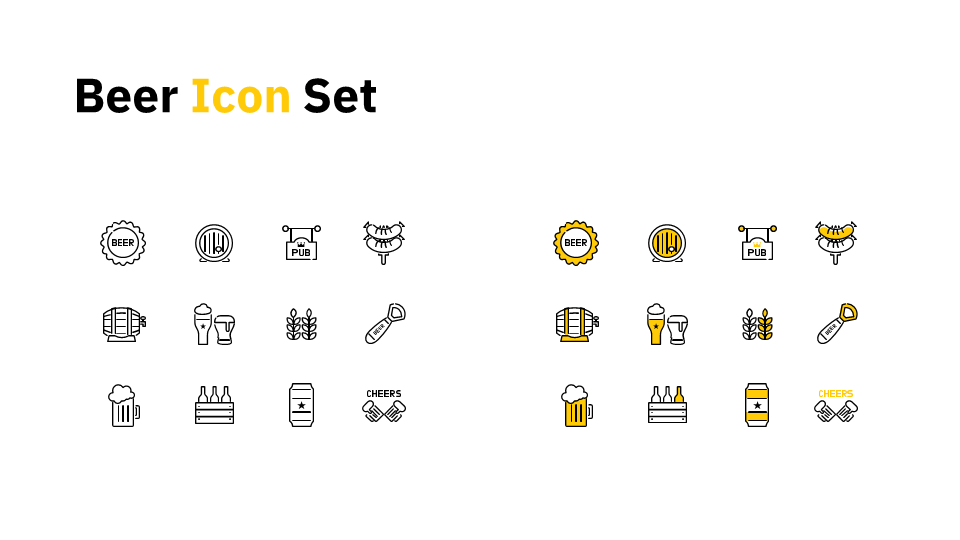 Beer Simple Slides Design