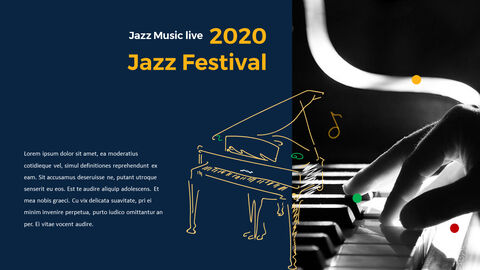 Festival de Jazz Plantillas de tema PT