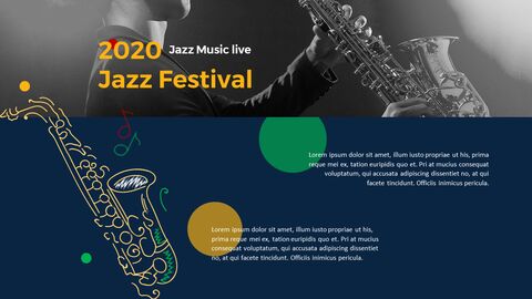 Festival de Jazz Plantillas de tema PT