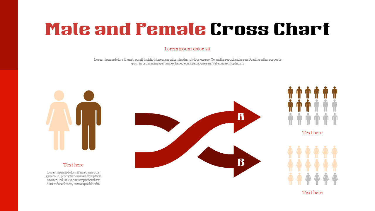 Say No to Racism Simple PowerPoint Template Design