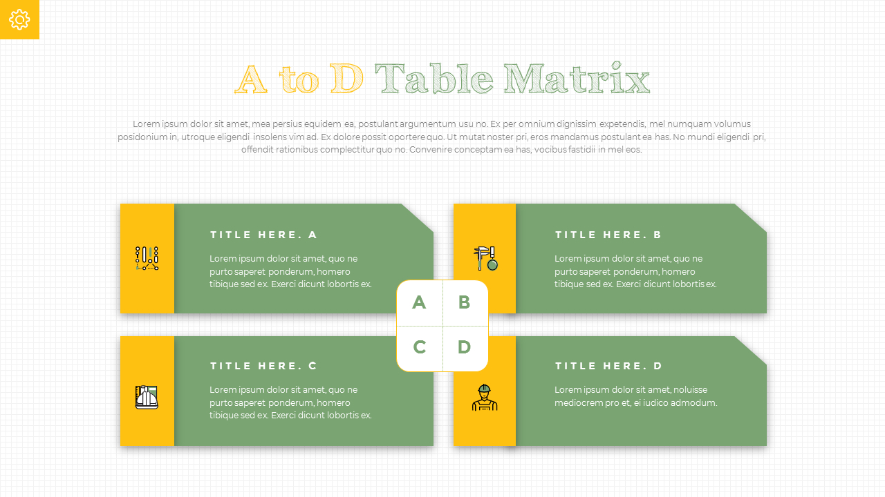 Architecture Blueprints PowerPoint Slides