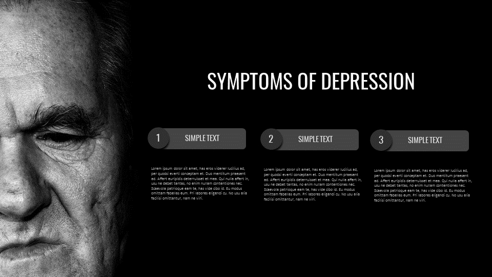 Depression Google Presentation Templates
