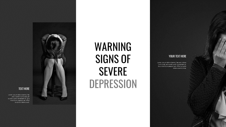 Depression Google Presentation Templates