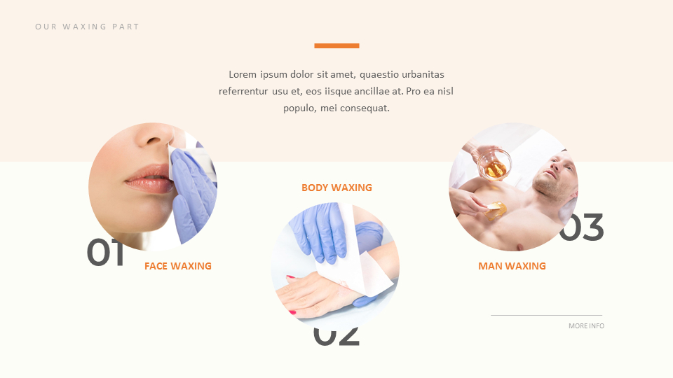 Waxing Shop Google Slides Template Design