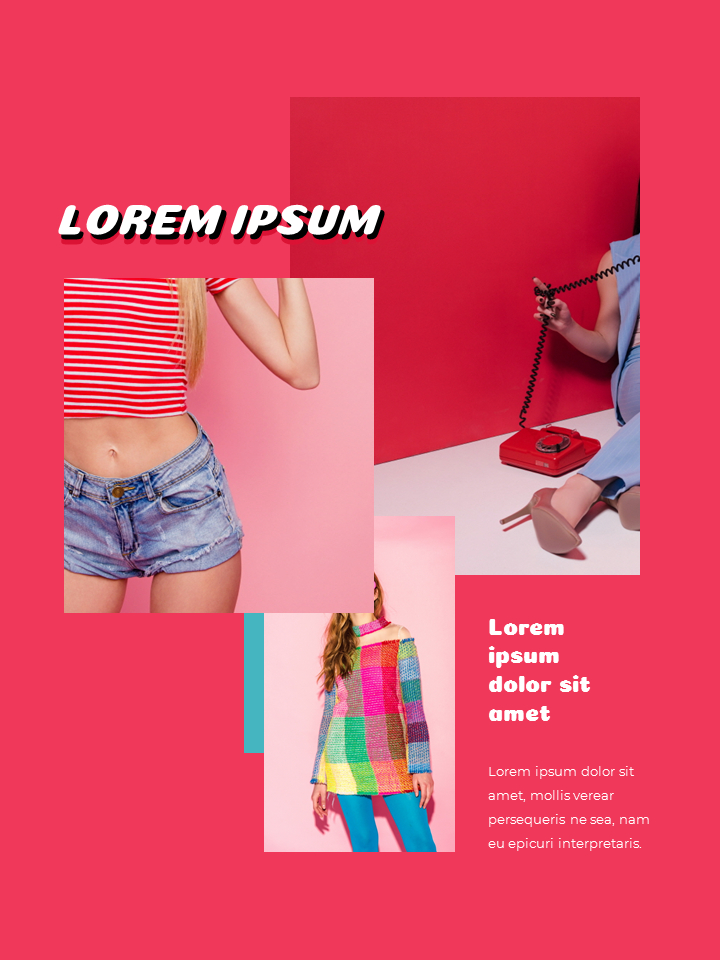 Retro Style Concept Design Creative Google Slides