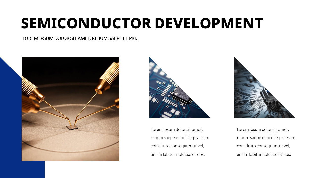 Semiconductor creating PowerPoint Presentations