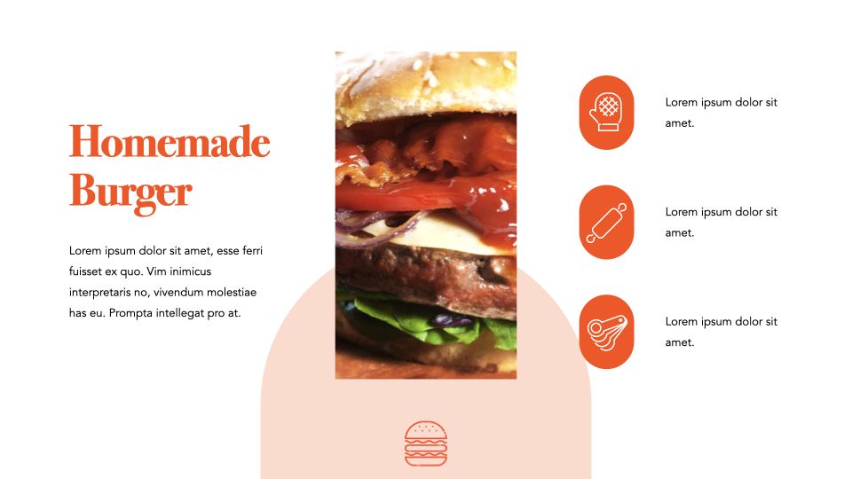 Hamburger Theme Keynote Design|Business