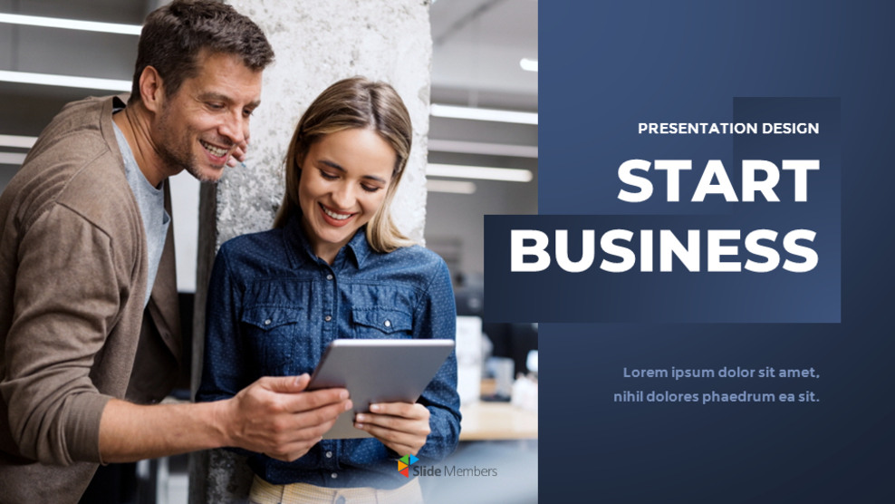 Start Business Presentation Design Google Slides