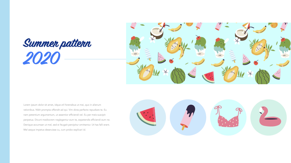 Summer Illustration Interactive Keynote