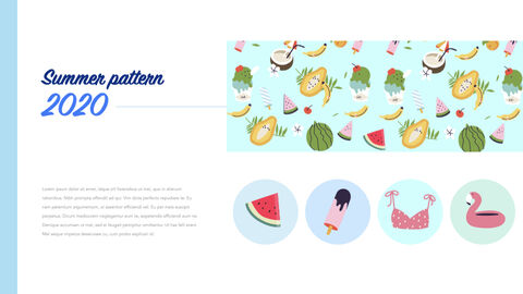 Summer Illustration Interactive Keynote