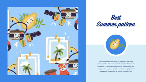 Summer Illustration Interactive Keynote