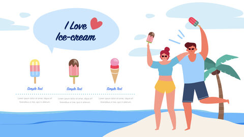 Summer Illustration Interactive Keynote