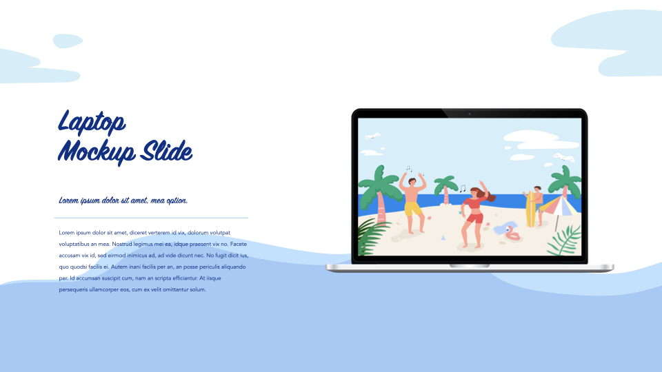 Summer Illustration Interactive Keynote