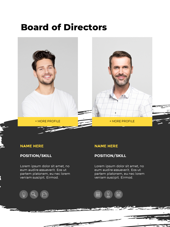 Design Groups Annual Report Layout Proposal Presentation Templates