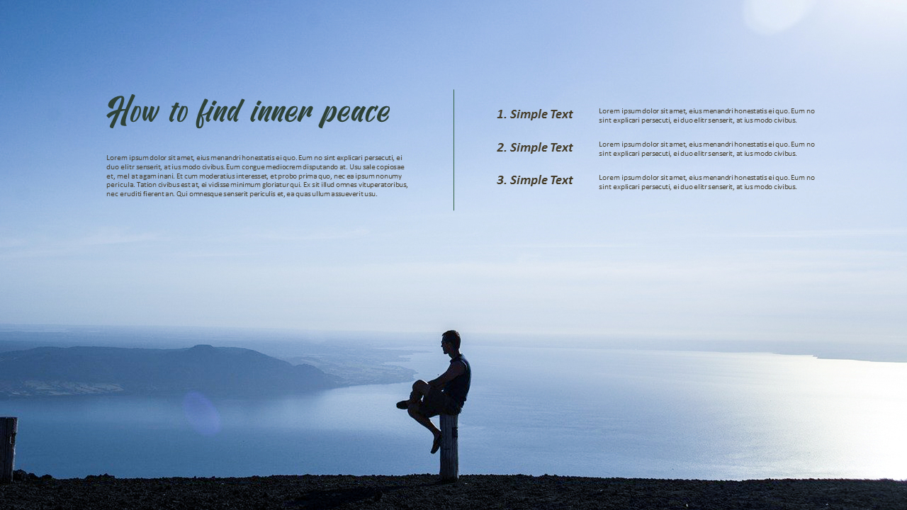 Meditation for Self-Care PowerPoint Presentation Slides