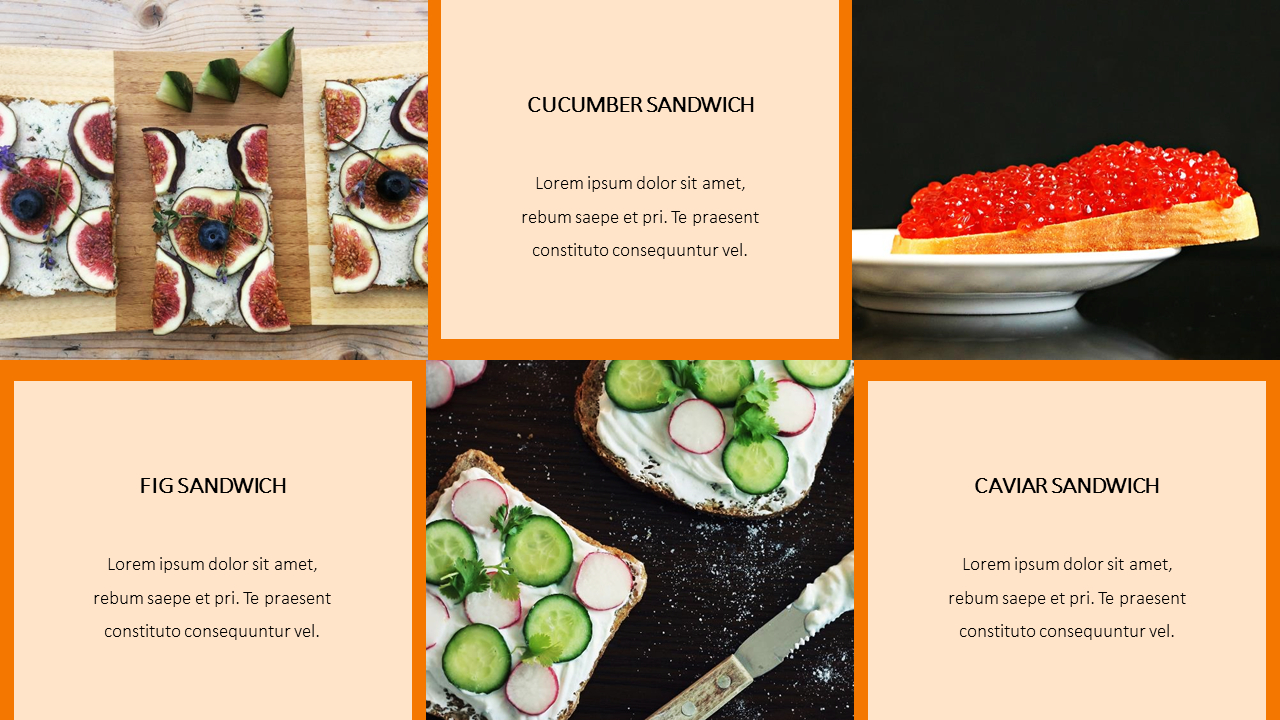 Sandwich PowerPoint Templates Design
