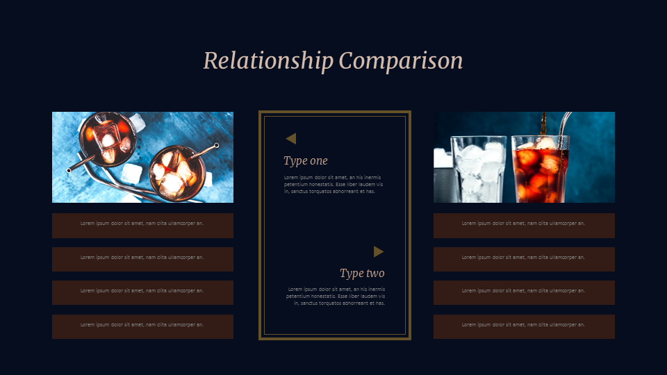 High end coffee shop Simple Presentation Google Slides Template