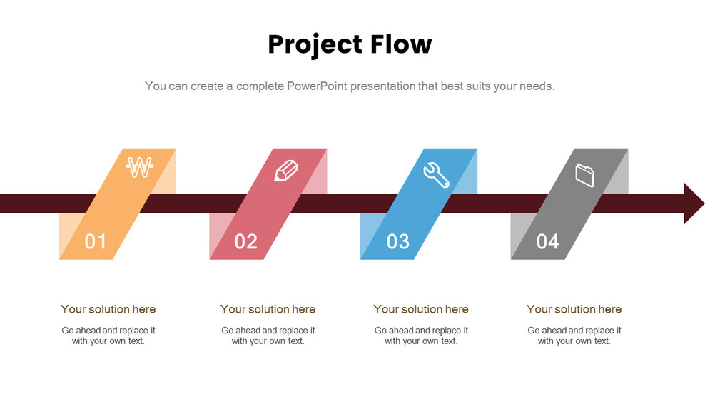 Project Flow Page|Business Process|Single Slides