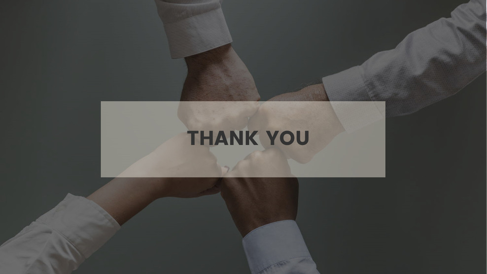 Dankeschön PPT-Folie