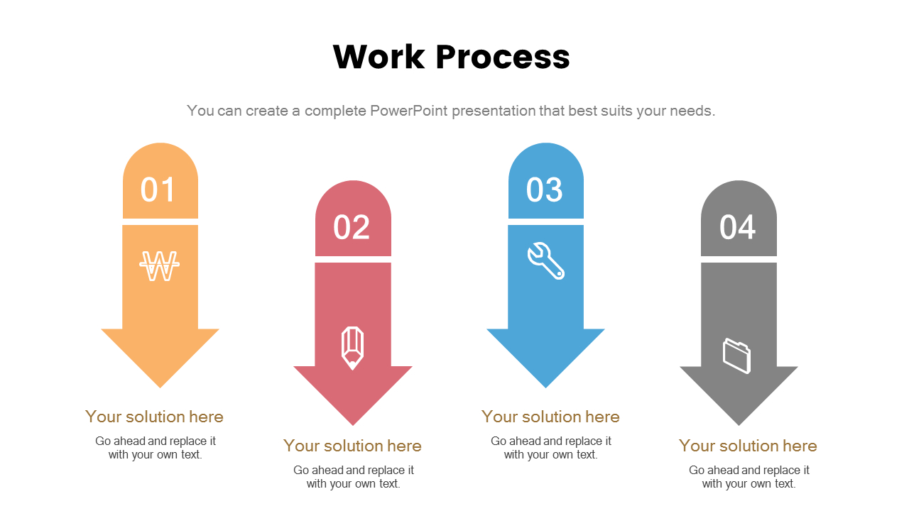 Work Process Page Slide|Business|Single