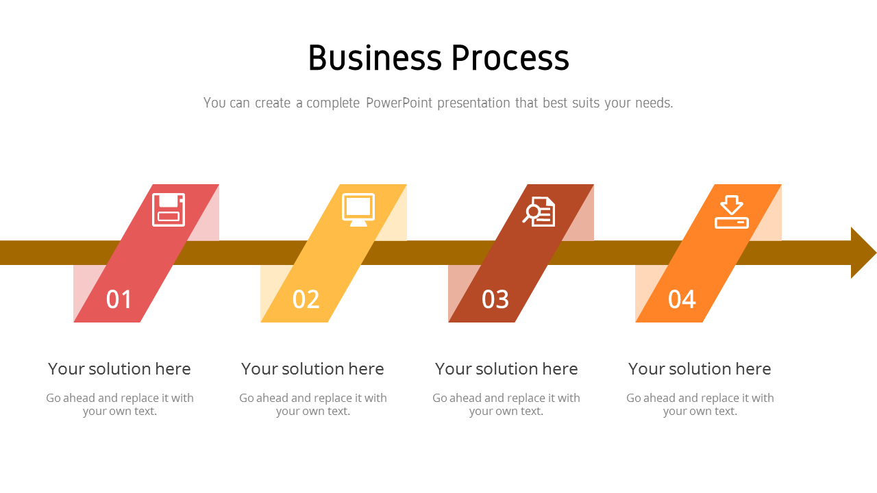 Business Process slide Layout