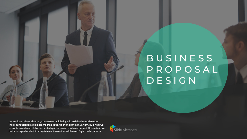 Business proposal Simple Google Slides Templates