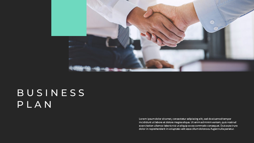 Business proposal Simple Google Slides Templates