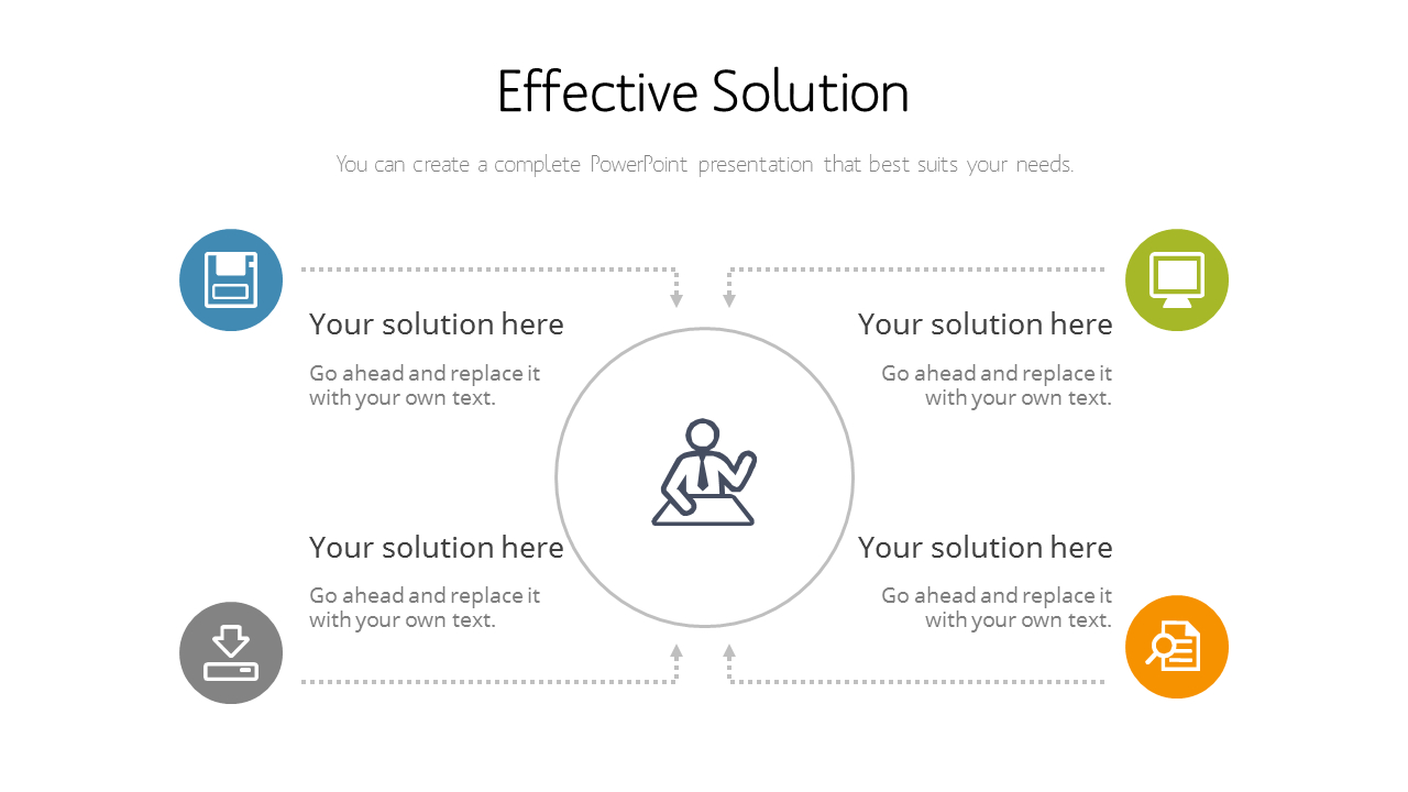 Effective Solution PPT Layout