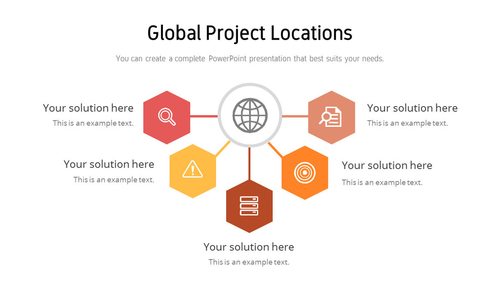 Global Project Locations slide Layout