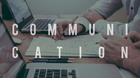 Communication|Theme Slides|Diagram