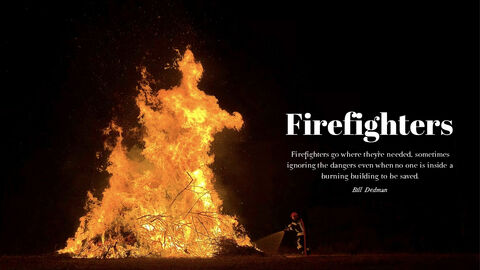 Firefighter|Theme Slides|Diagram