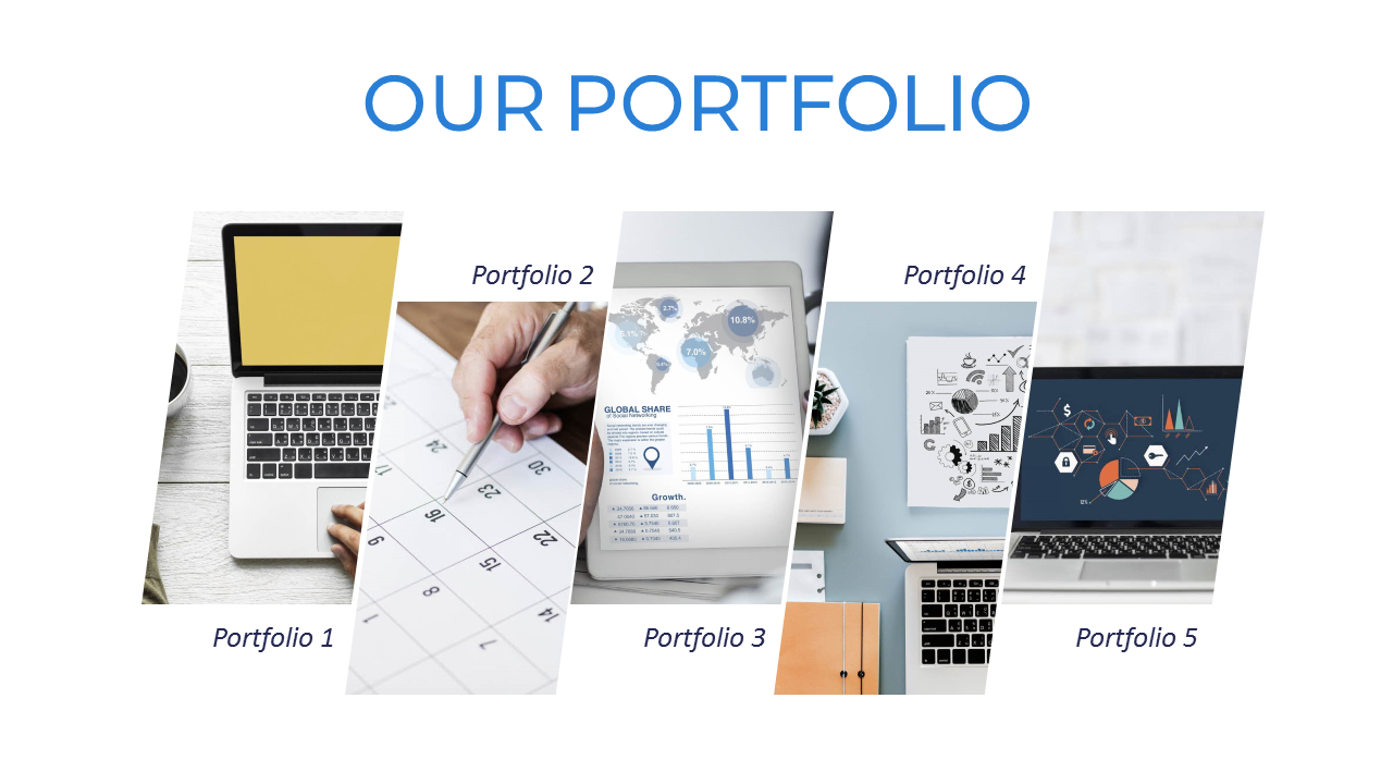 Our Portfolio Slide Page
