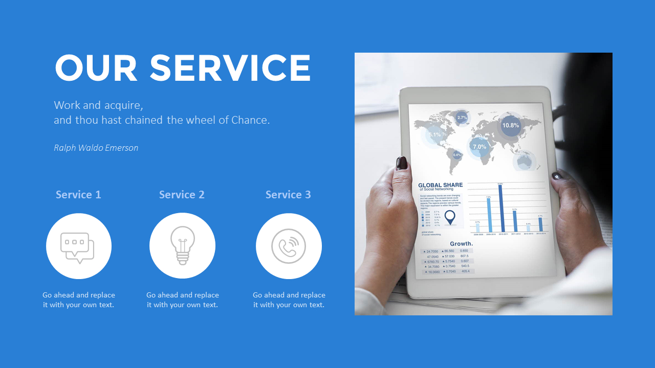 Our Services Slide Page