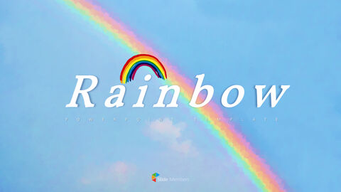 Rainbow PowerPoint Templates Multipurpose Design