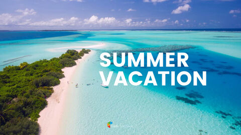 Summer vacation PowerPoint Templates for Presentation