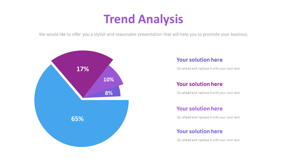 Trend Analysis PPT Background