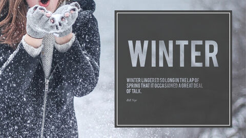 Winter|Theme Slides|Diagram