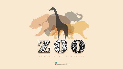 Zoo PowerPoint Templates for Presentation