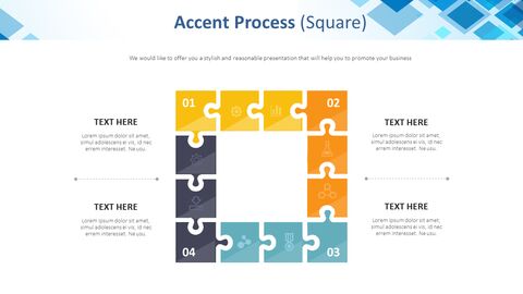 Accent Process Diagram (Square)|Relationship