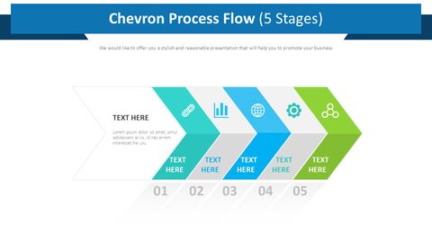 Chevron Process Flow Diagram Stages