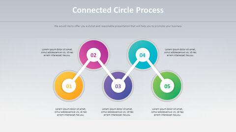 Connected Circle Process Diagram