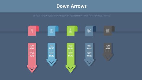 Down Arrows Diagram