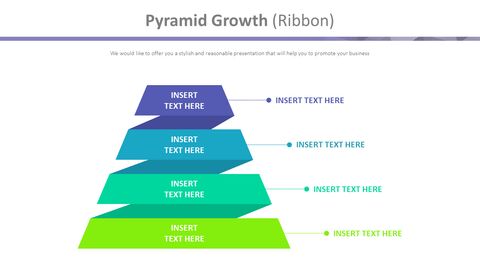 Pyramid Growth Diagram (Ribbon)
